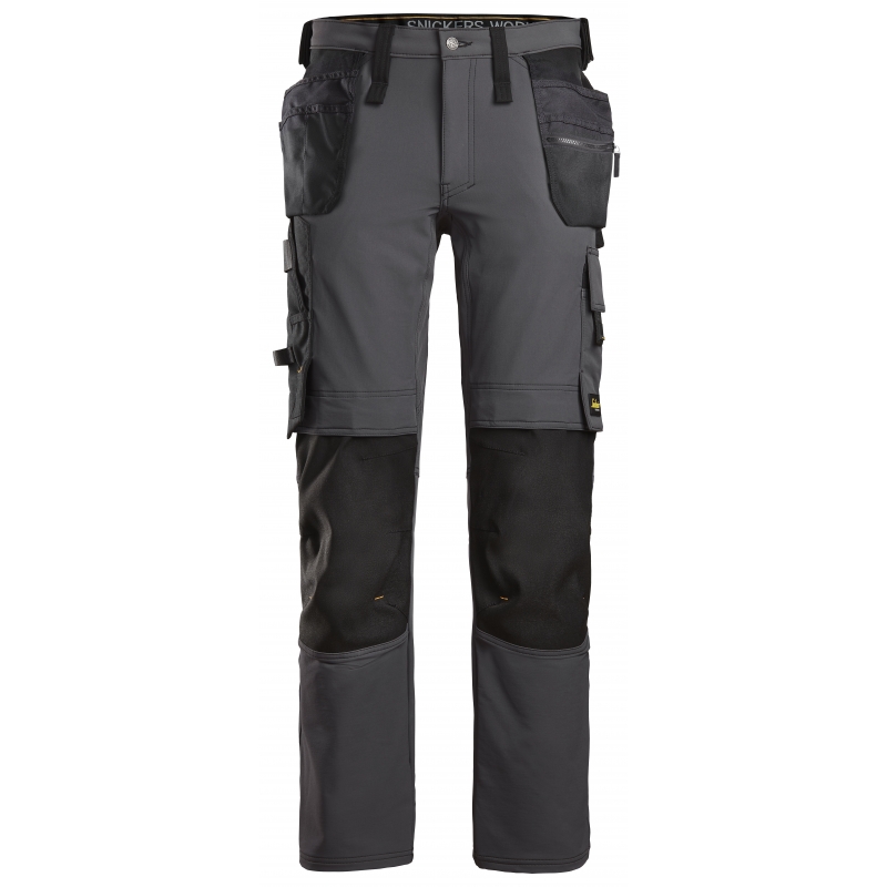 Snickers 6271 full stretch werkbroek met holsterzakken - 5804 - steel ...