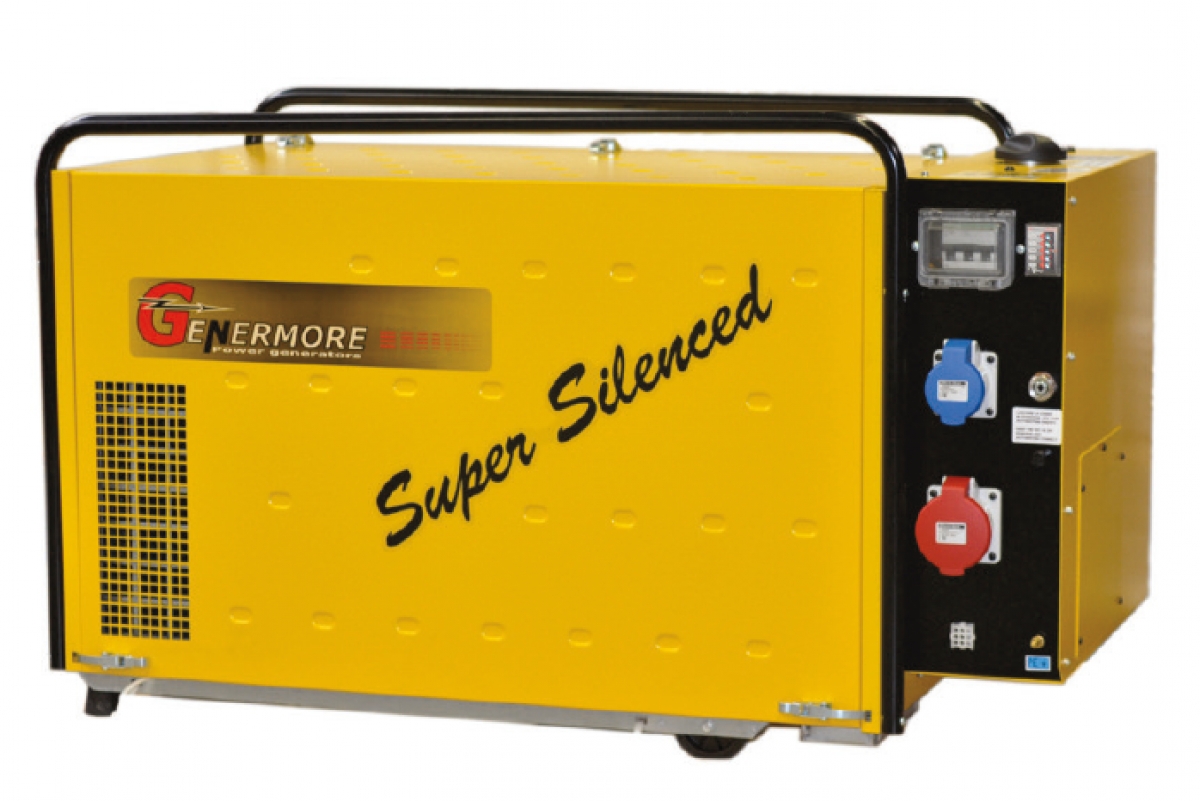 Genermore genermore lh7000st400-avr generator 7kva met avr - benzine ...