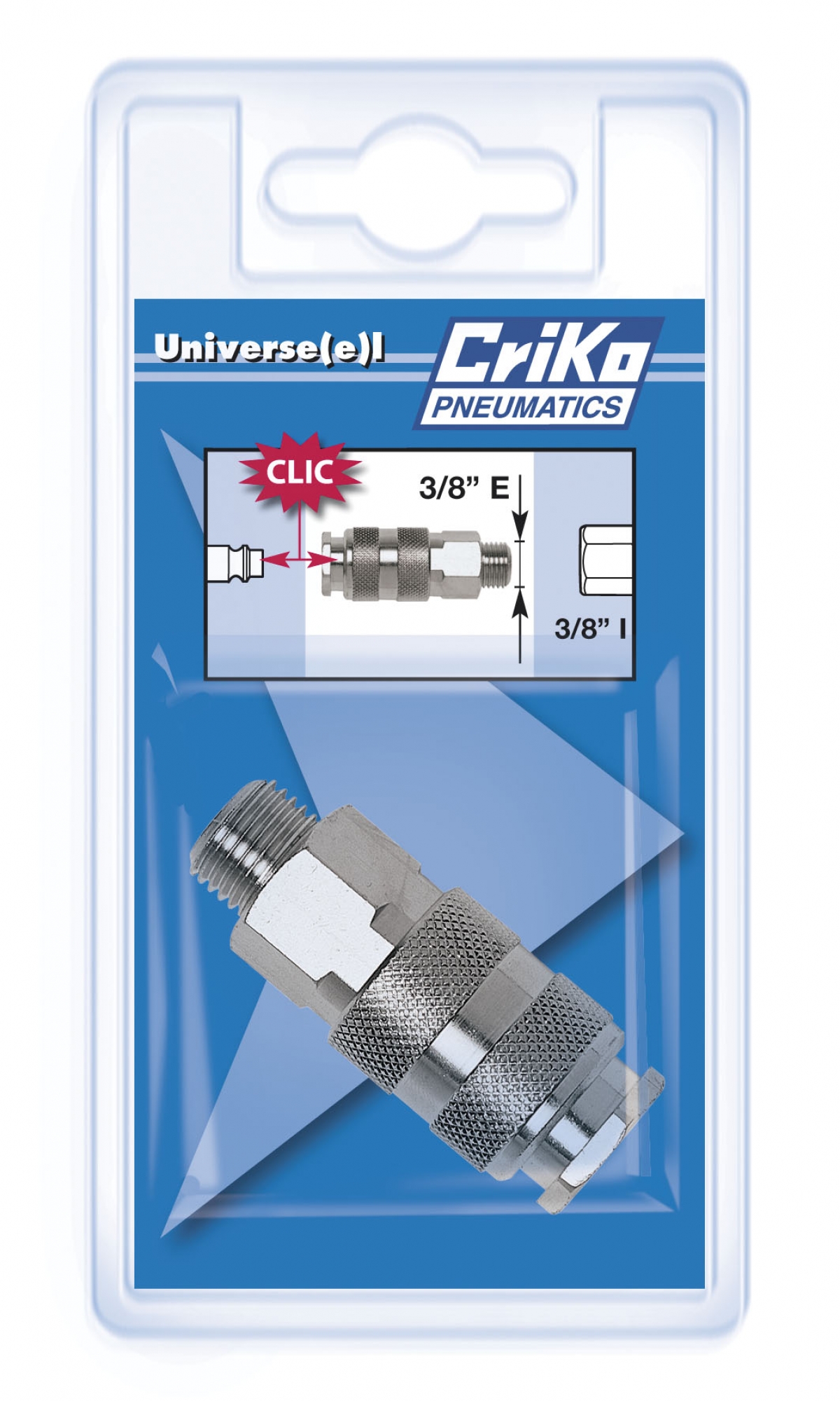 Criko raccord rapide universel filetage male 3/8 pouces | Tools and Co