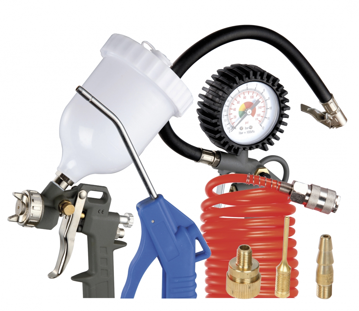 Criko kit compressoren 7 stuks in compacte doos | Tools and Co