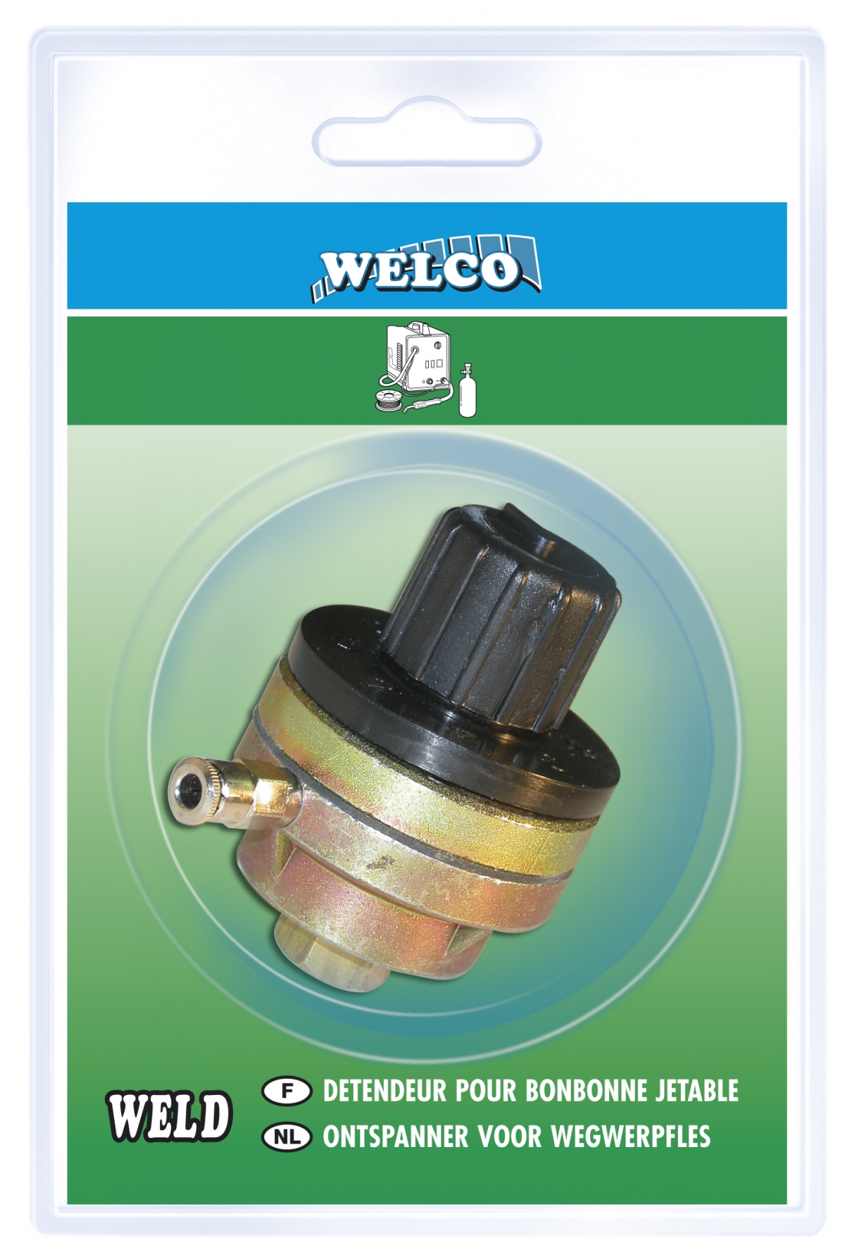 Welco vvp ontspanner fles co2/argon | Tools and Co